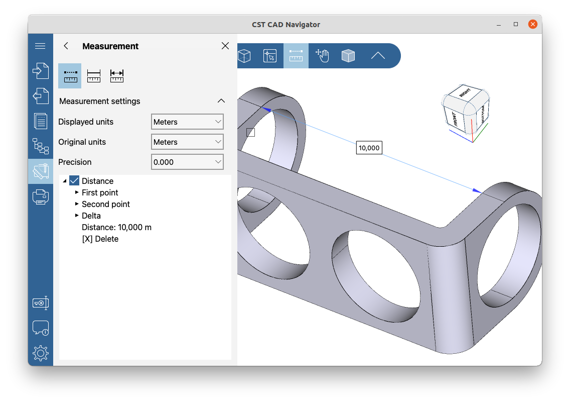 3D Viewer For Linux CST CAD Navigator